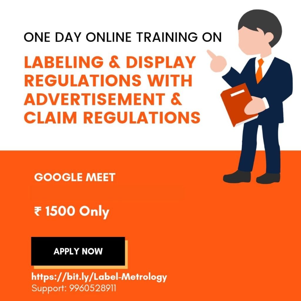 FSSAI Labeling & Display Regulation 2020 and Advertising and Claims ...